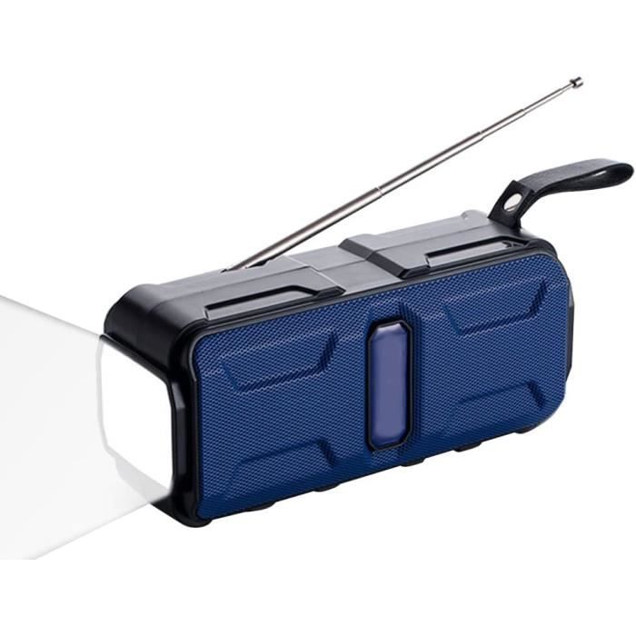 Radio Solaire Portable,Radio D'Urgence Avec Manivelle Radio Am Fm Avec ...