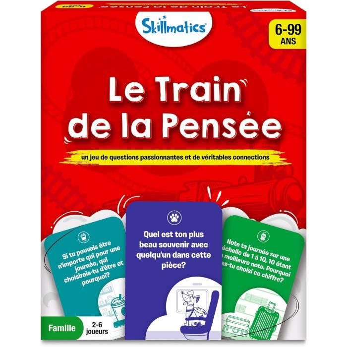 Jeu De Cartes - Train De La Pensée, Cadeaux, Connexion Familiale Et ...