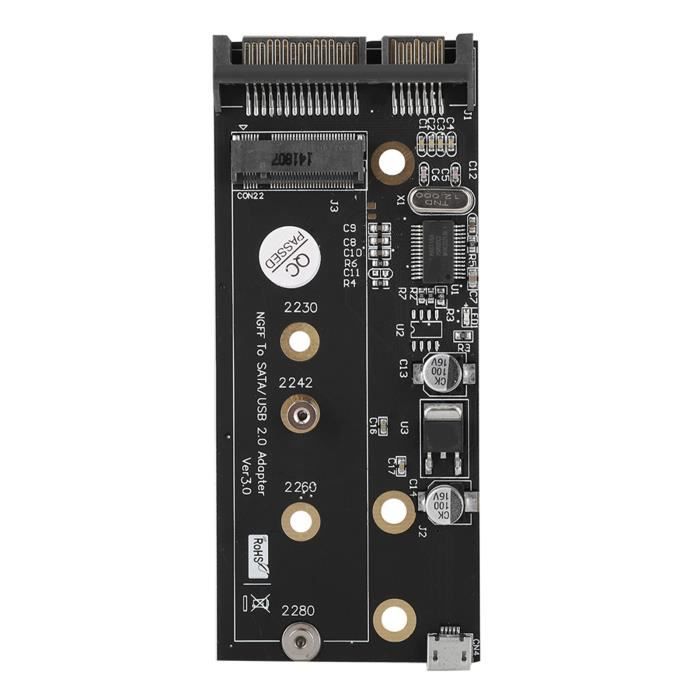 GOTOTOP Adaptateur SSD SATA NGFF (M.2) KEY B vers SATA avec interface USB Disque SSD NGFF vers ...