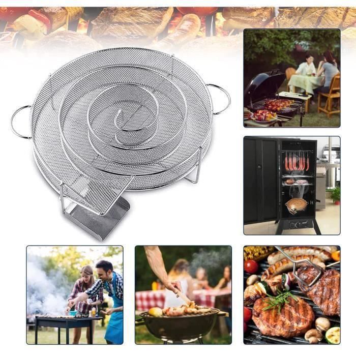 Betian-Générateur de Fumée Froide Spirale en Acier Inoxydable Fumoir à ...