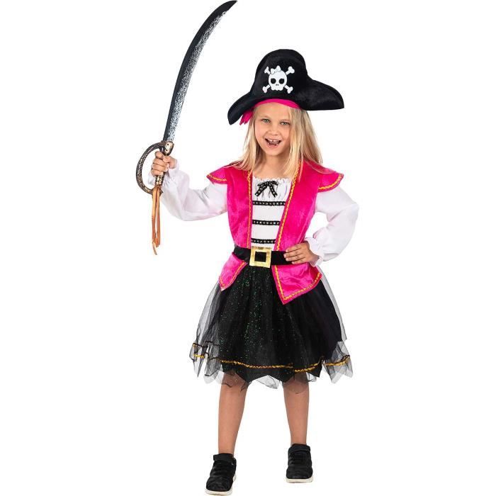 Déguisement pirate rose fille -123639- FUNIDELIA- Déguisement Fille ...