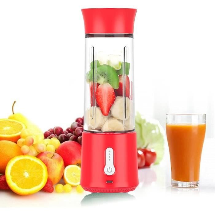 Blender Portable Mixeur Électrique Usb Mini Mixeur Portable Pour Shakes ...