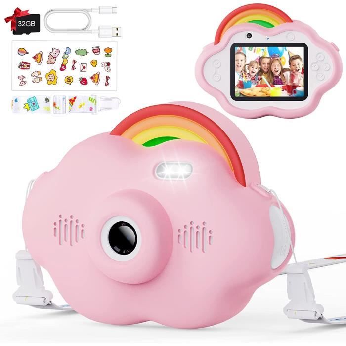 Selvim Appareil Photo pour Enfants, 2,4 Pouces Appareil Photo Enfant ...