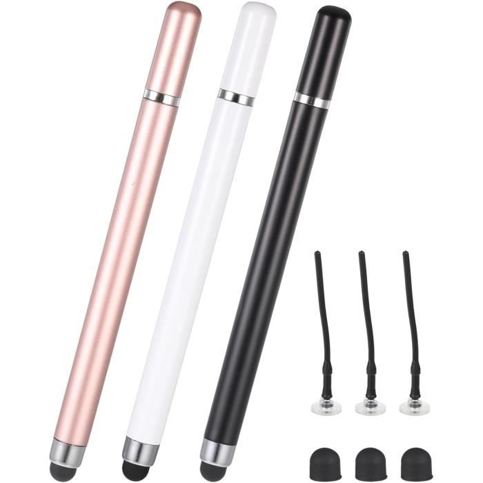 Stylets Lot De 3 Tactiles 2 En 1 Universels Capacitifs À Écran Tactile ...