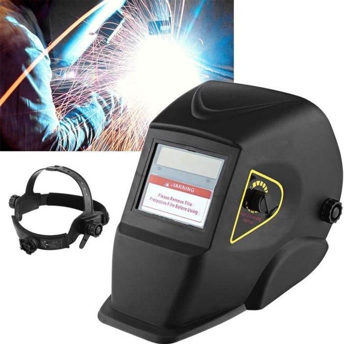 VINGVO-Masque de Soudure Automatique Casque Solaire, Auto ...