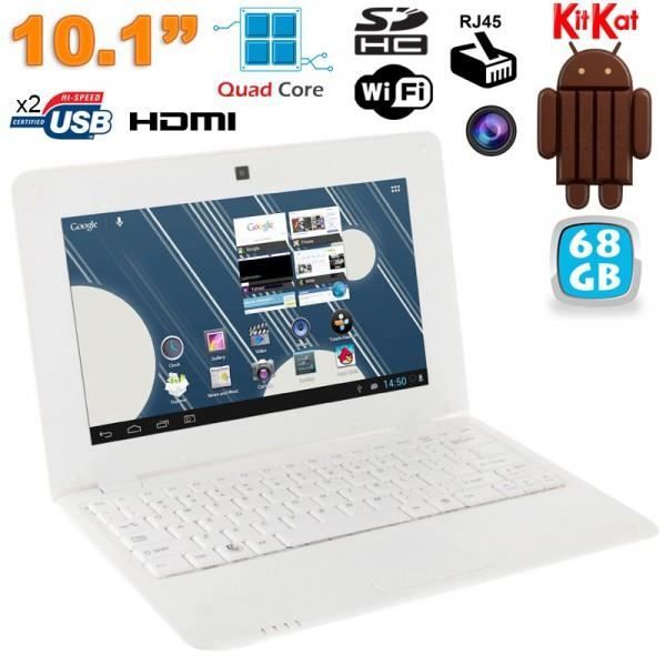 Netbook 10 Pouces - YONIS - Android 4.4 - 512 Mo RAM - 64 Go SD - WiFi ...