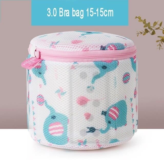FILET DE LAVAGE,3.0 Elephant Bra bag--Sac à linge cylindrique pour ...