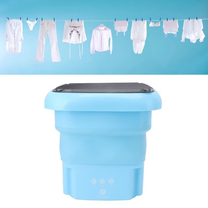 Petite laveuse pliable Machine à Laver Pliante Automatique Portative d ...