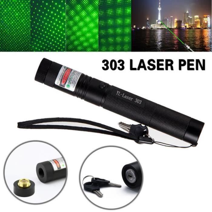 DC14088-Pointeur Laser Vert Puissant 10KM Lazer Pointer 1mW Stylo ...