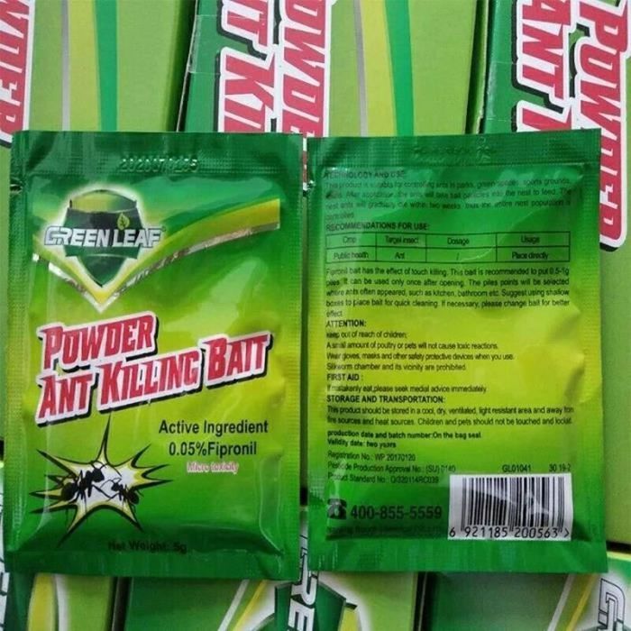 LOT 10 SACHETS POUDRE ANTI FOURMIS EXTERMINATEUR REPULSIF INSECTICIDE ...