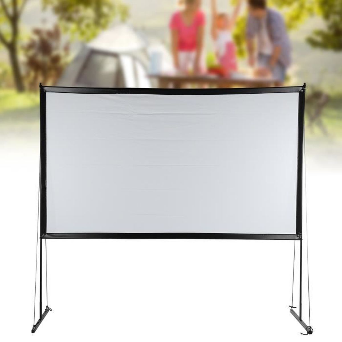 DBA- Ecran de Projection, Écran pour Projecteur, 221 x 124cm (100 ...