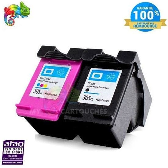 Pack de 2 cartouches HP 305 XL - Cdiscount Informatique
