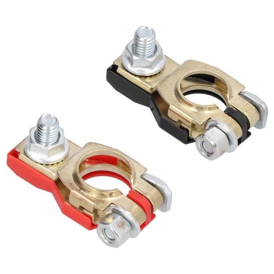 Borne de batterie SURENHAP - 5 ensembles de pinces de connecteur - voiture, camion, caravane ...