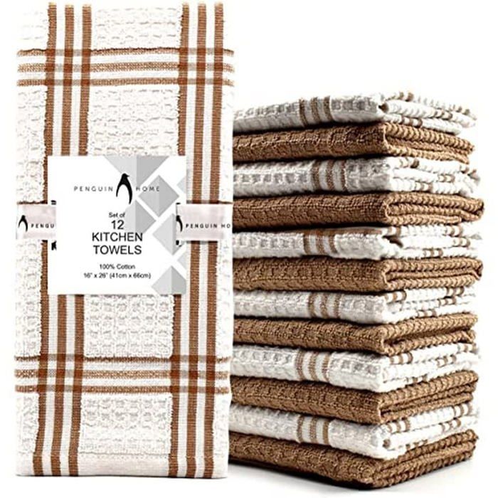 Torchon - essuie-main Penguin home - 3726 - Plat Chiffons, Cotton ...