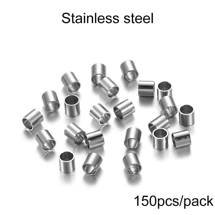 Kit bijoux,Tube en cuivre doré à sertir,150 - 500 pièces,1.5,2.0,2.5mm ...