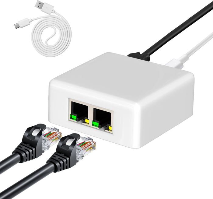 Switch Ethernet, Répartiteur Ethernet RJ45 1 à 2, Hub RJ45 Switches ...