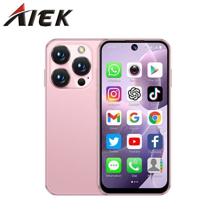 AIEK XS19 3G Mini Smartphone 3.88 pouces 2GB+16GB 2MP/5MP Bluetooth 4.0 Android 10.0 2000mAh ...