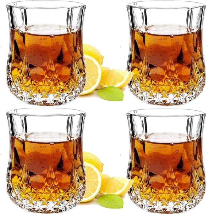SPIT CUP verres à liqueur sans plomb 4cl (Lot de 4) - La cave Cdiscount