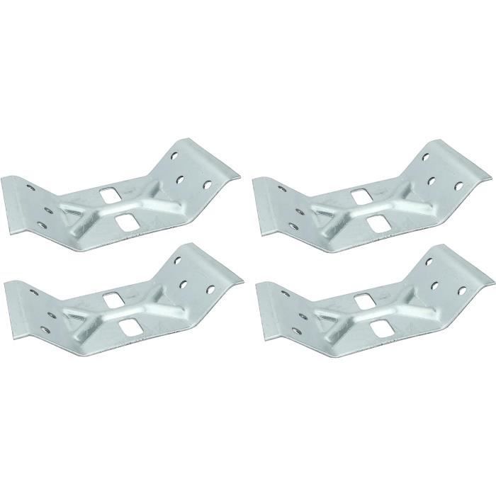 C50342 - Lot De 4 - Support D'Angle Intérieur Pour Pied De Table ...