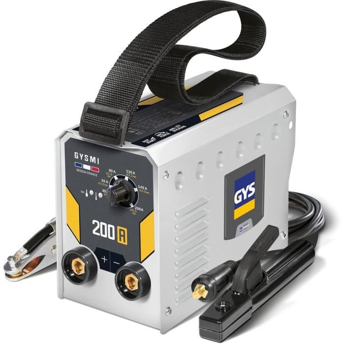 Poste à Souder GYSMI 200A Inverter Monophasé MMA avec Accessoires ...