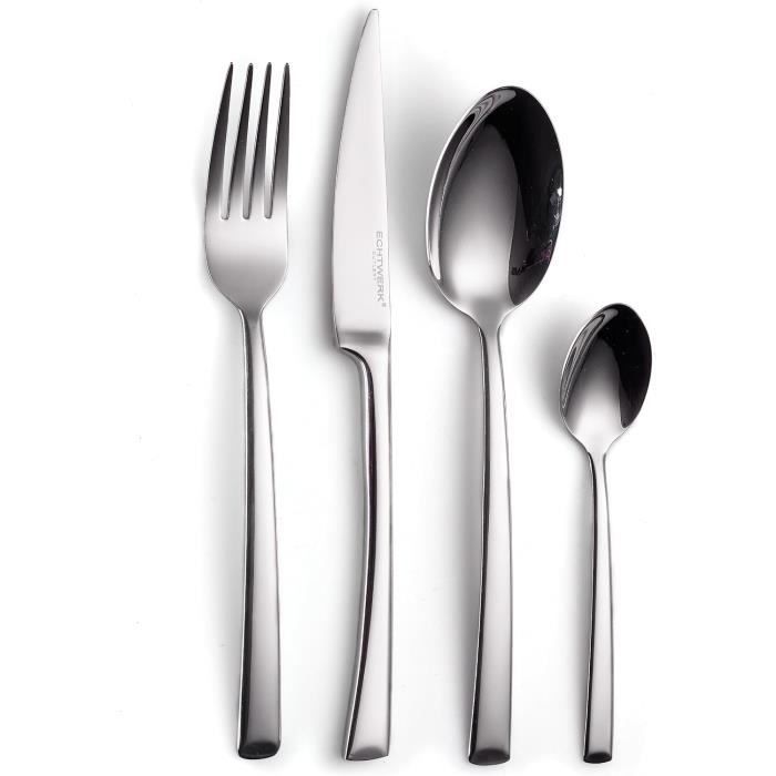 Couverts De Table Avelino, Édition Argent, 16 Pièces, Couverts Pour 4 ...