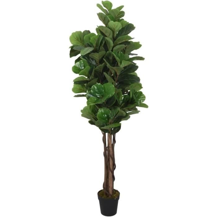Plante Artificielle, Fausse Plant Plante Faux Ficus Lyrata Artificiel ...