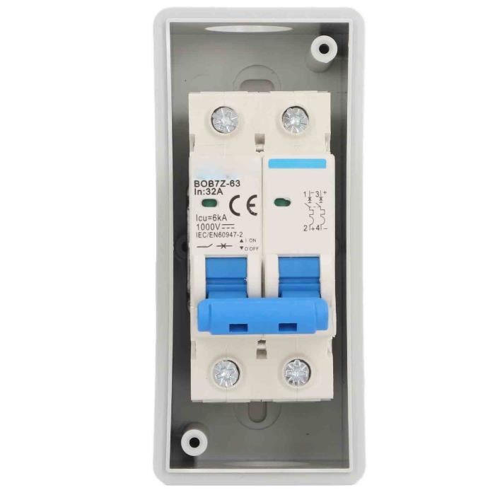 MSA Interrupteur De Déconnexion Pv Dc Disjoncteur Pv Dc 32A 6Ka ...