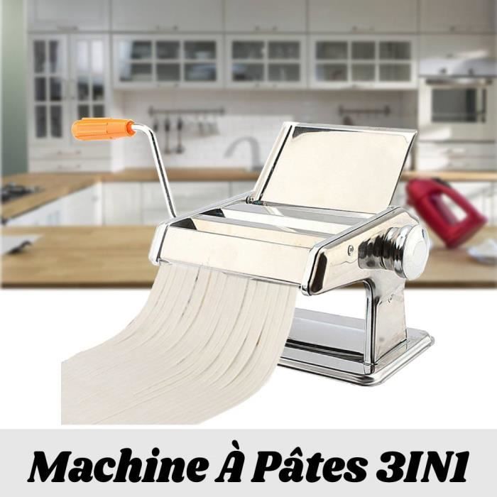 MAG Machine à pâtes - Fabriquée à la main 3-en-1 Avec matrices de ...