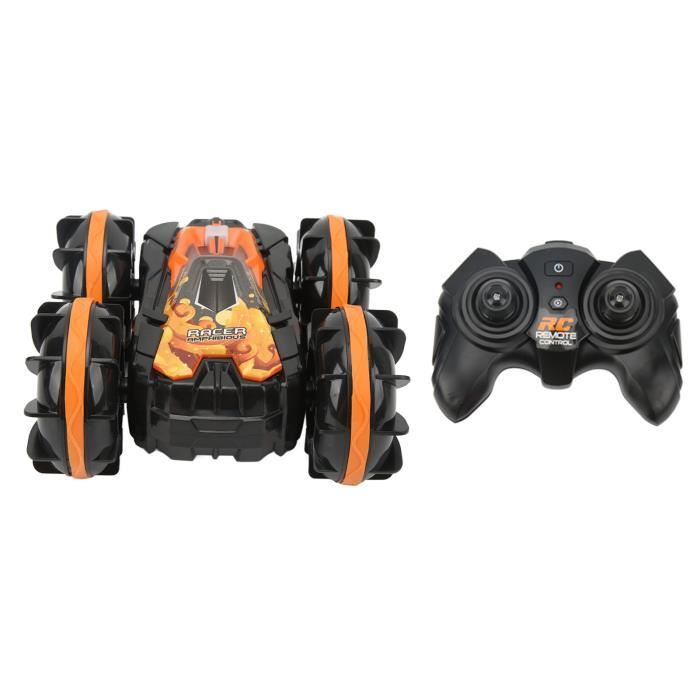 Voiture télécommandée amphibie Voiture de cascade amphibie RC 2.4G, voiture jouet télécommandée ...