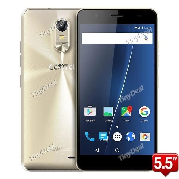 Smartphone GEOTEL Note 5.5" HD MTK6737 Quad-core Android 6.0 4G Phone ...