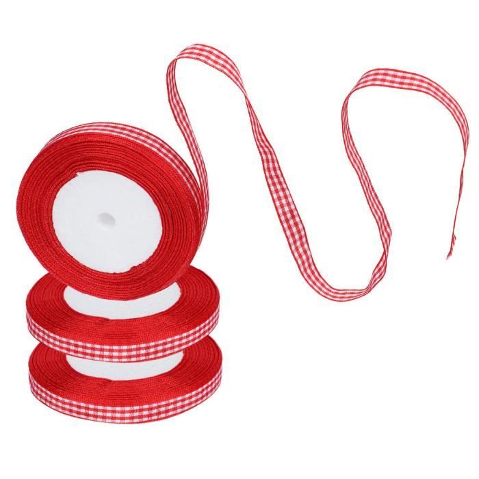 Ruban de décoration de vêtements, ruban d'emballage cadeau de couleur ...
