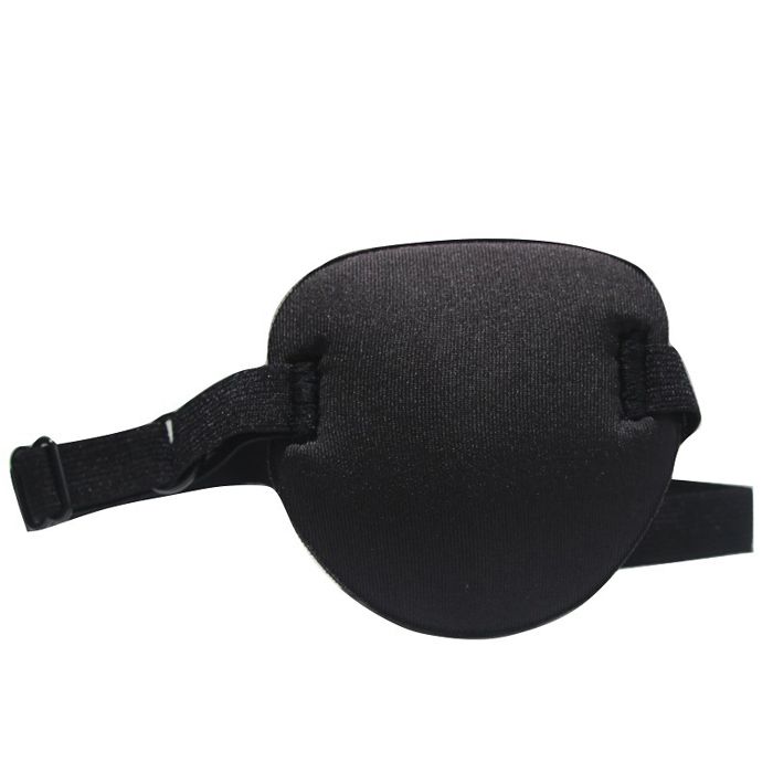 Cache-œil - INF - Noir - Sangle réglable - Conception ergonomique ...