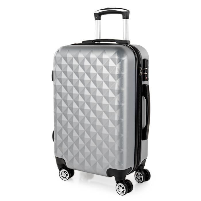 Valise Cabine Avion Argent