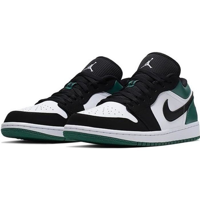 Baskets Air Jordan 1 Low 553558-113 Vert - Cdiscount Chaussures