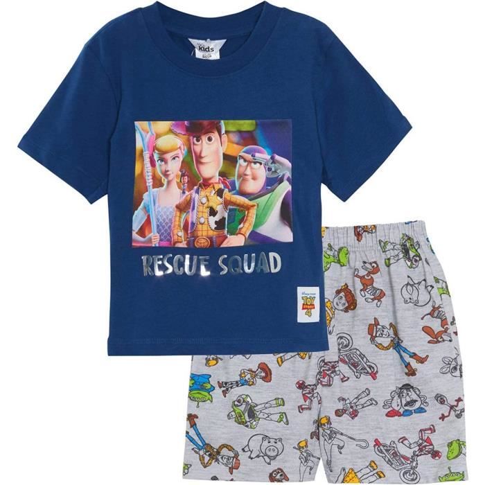 Toy Story 4 - Ensemble de pyja Bleu marine / gris - Cdiscount Prêt-à-Porter