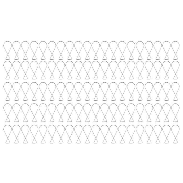 Crochet en acier galvanisé 100pcs crochet de suspension en acier ...