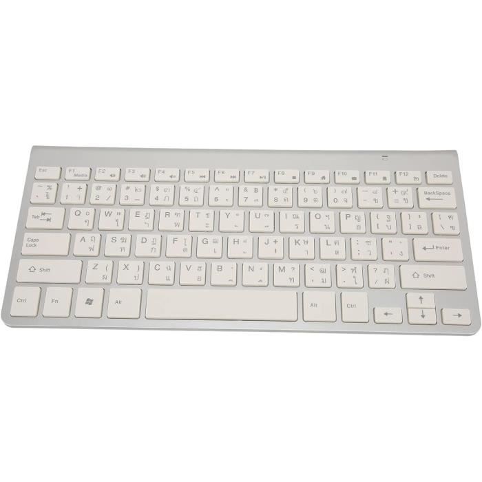 Clavier Sans Fil, Confortable Clavier 2.4G Plug And Play Pour Tablette ...