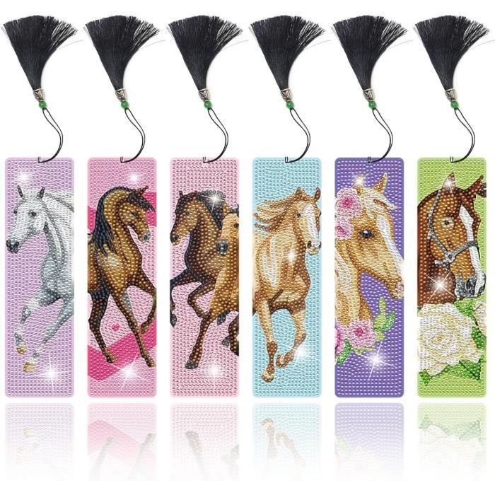 Diamond Painting Marque-Page Chevaux[J2371] - Cdiscount Beaux-Arts et ...