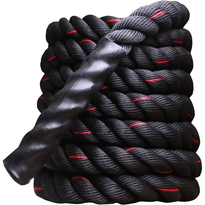 PROIRON Corde Ondulatoire 9m 12m, Battle Rope 38mm, Corde Sport ...