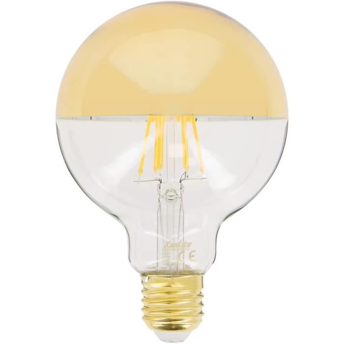 Ampoule LED E27 Vintage G95 Gold Culot E27- Ampoule Vintage E27 LED Angle Éclairage 320 ...