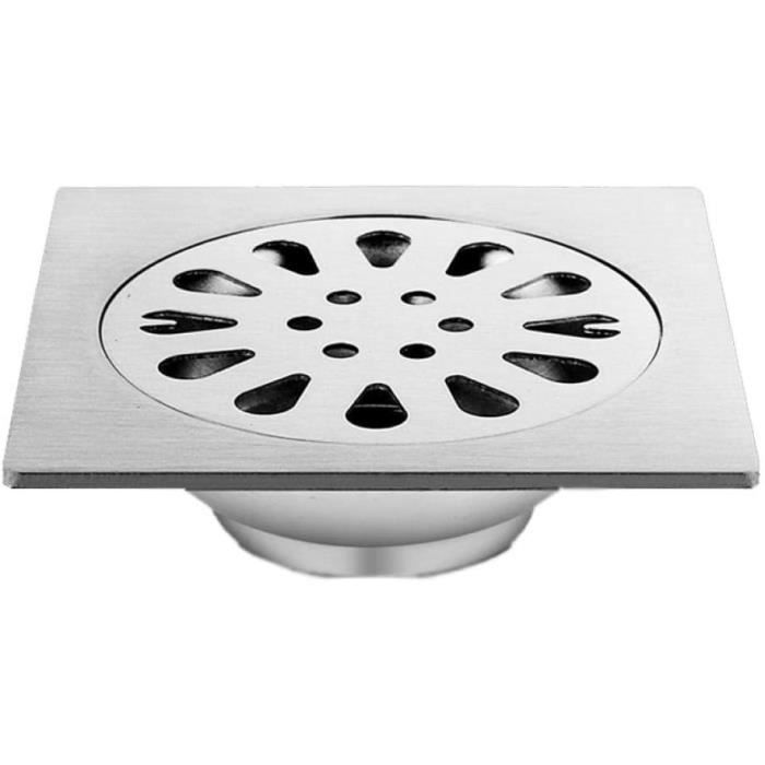 Siphon de Sol Douche en Laiton - TRAHOO - Modèle F[H4372] - Plaque ...
