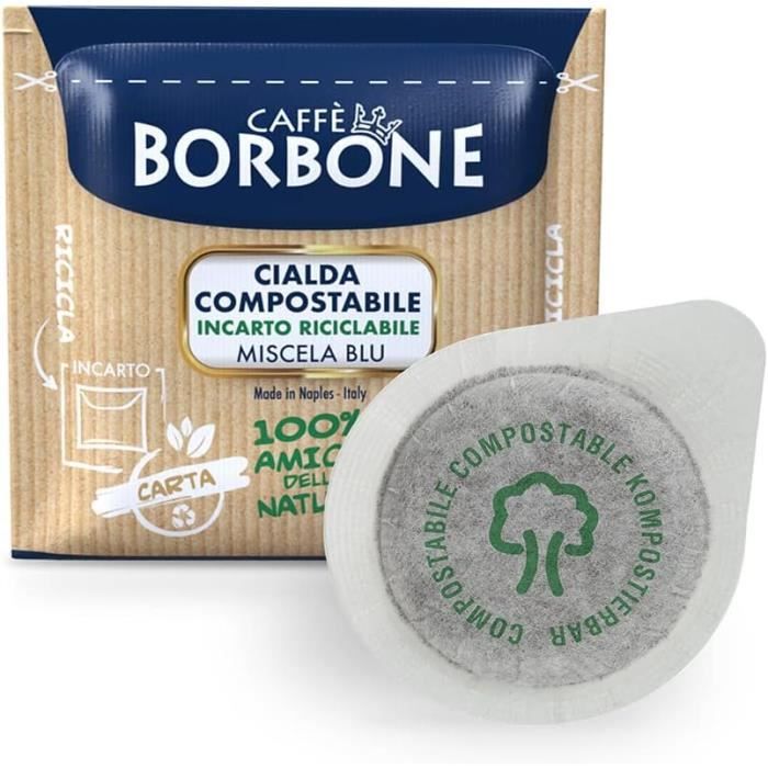 Café Dosette Compostable, Emballage Recyclable, Mélange Bleu - 100 ...