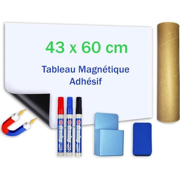 Tableau Magnétique Adhésif, 42X60 Cm Papier Tableau Mural Magnetique ...