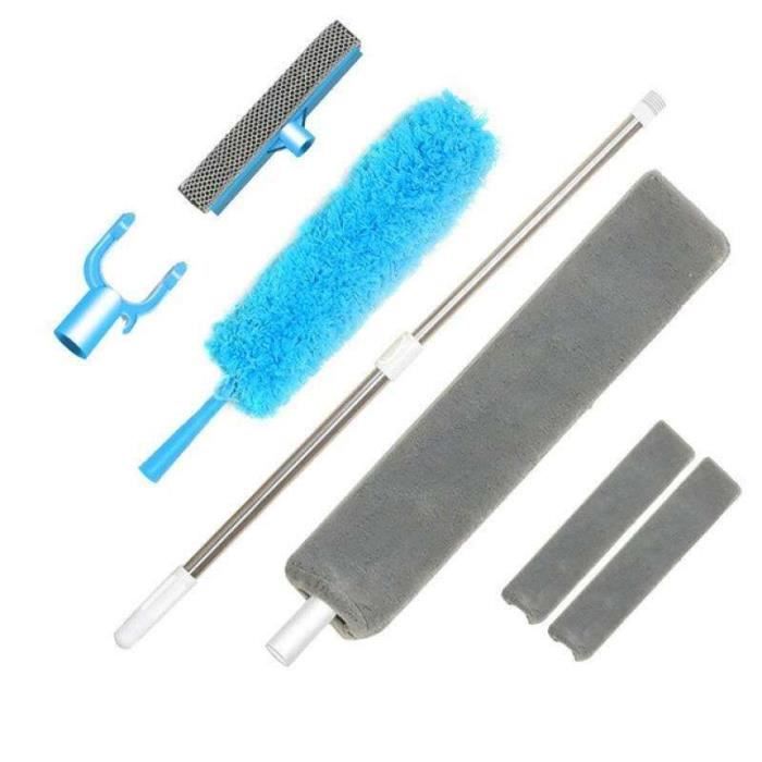 BW34642-Balai magique rétractable en microfibre. outil de nettoyage ...