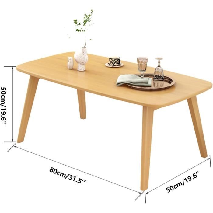 Table Basse Pliable, Table Tatami Japonaise avec Patins Antidérapants ...