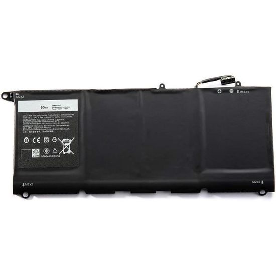 60Wh PW23Y Batterie pour Dell XPS 13 9360 XPS 13-9360-D1605G 13-9360 ...