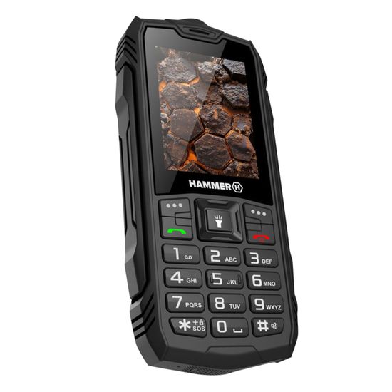 Téléphone incassable à touches Batterie 3000mAh Étanche IP68 SOS Hammer ...