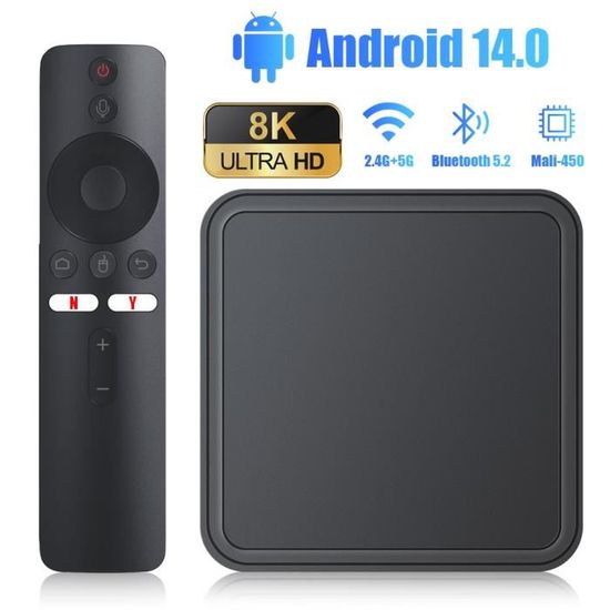 Android TV Box - LPNOVE - TX10 - 2G RAM - 16G Stockage - 2.4G & 5G ...