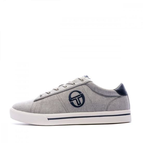 Chaussures en toile Gris/Marine Homme Sergio Tacchini Twill Grey ...