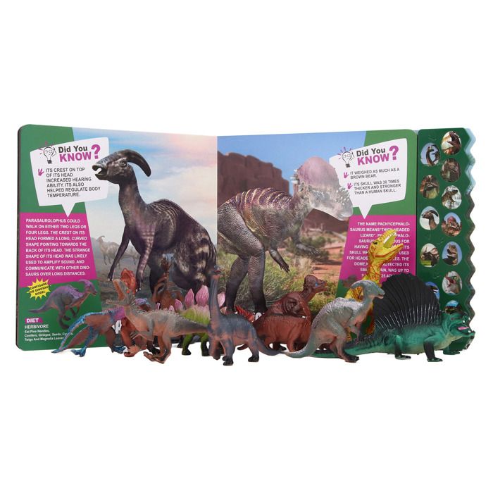 Livre sonore de dinosaures pour enfants, 12 types de rugissements ...